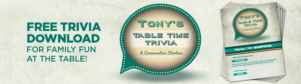 Tony's Table Time Trivia Free Download